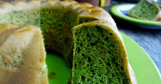 Citra's Home Diary: Best Spinach Cake / Cake Bayam, lezat dan bergizi