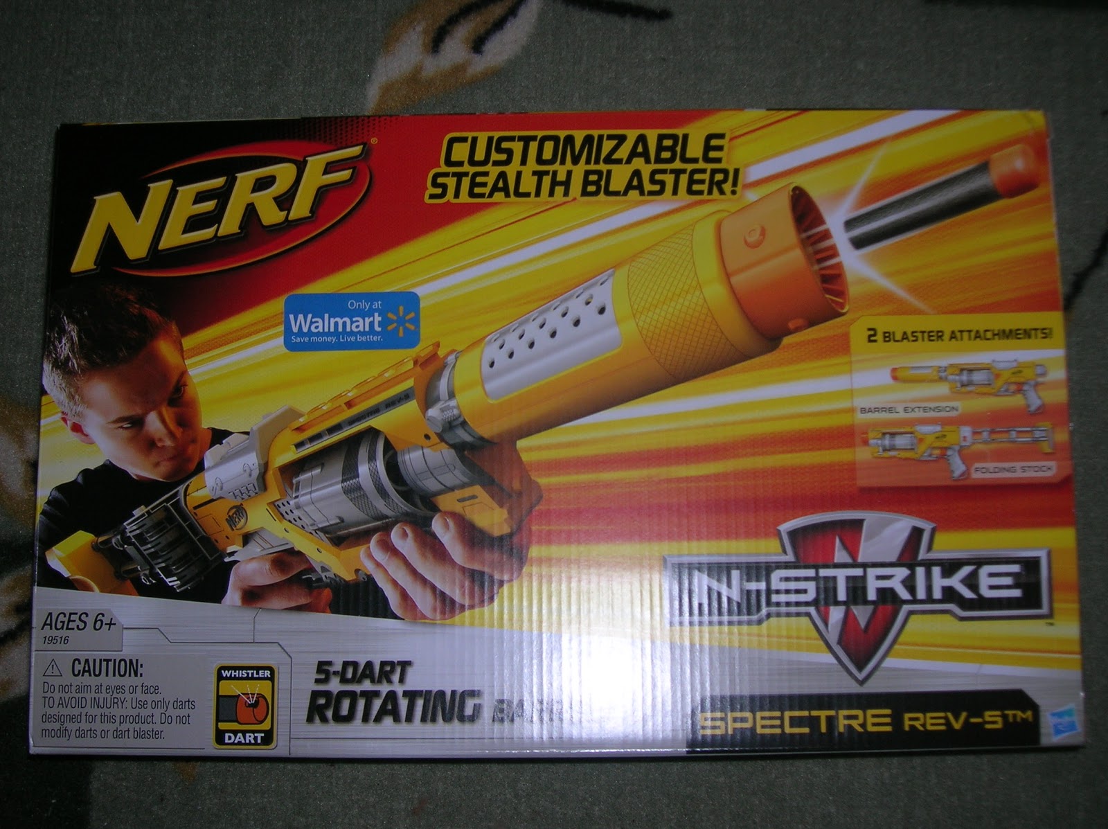 Nerf N-Strike Spectre REV-5 Written Review