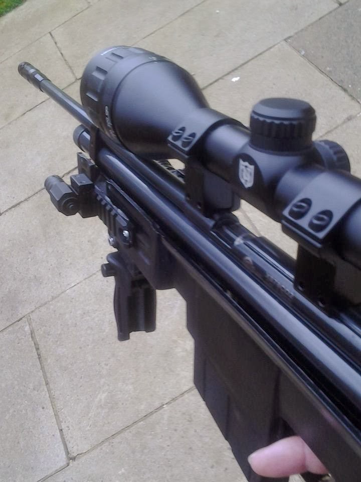 AIR RIFLES AND SHOOTING: QB78 IN JACKAL STOCK