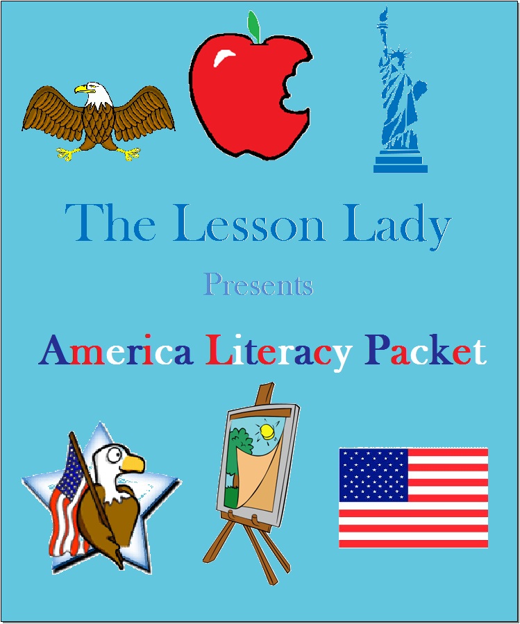 One Less Headache: Sneak Peak at America Themed Literacy Unit