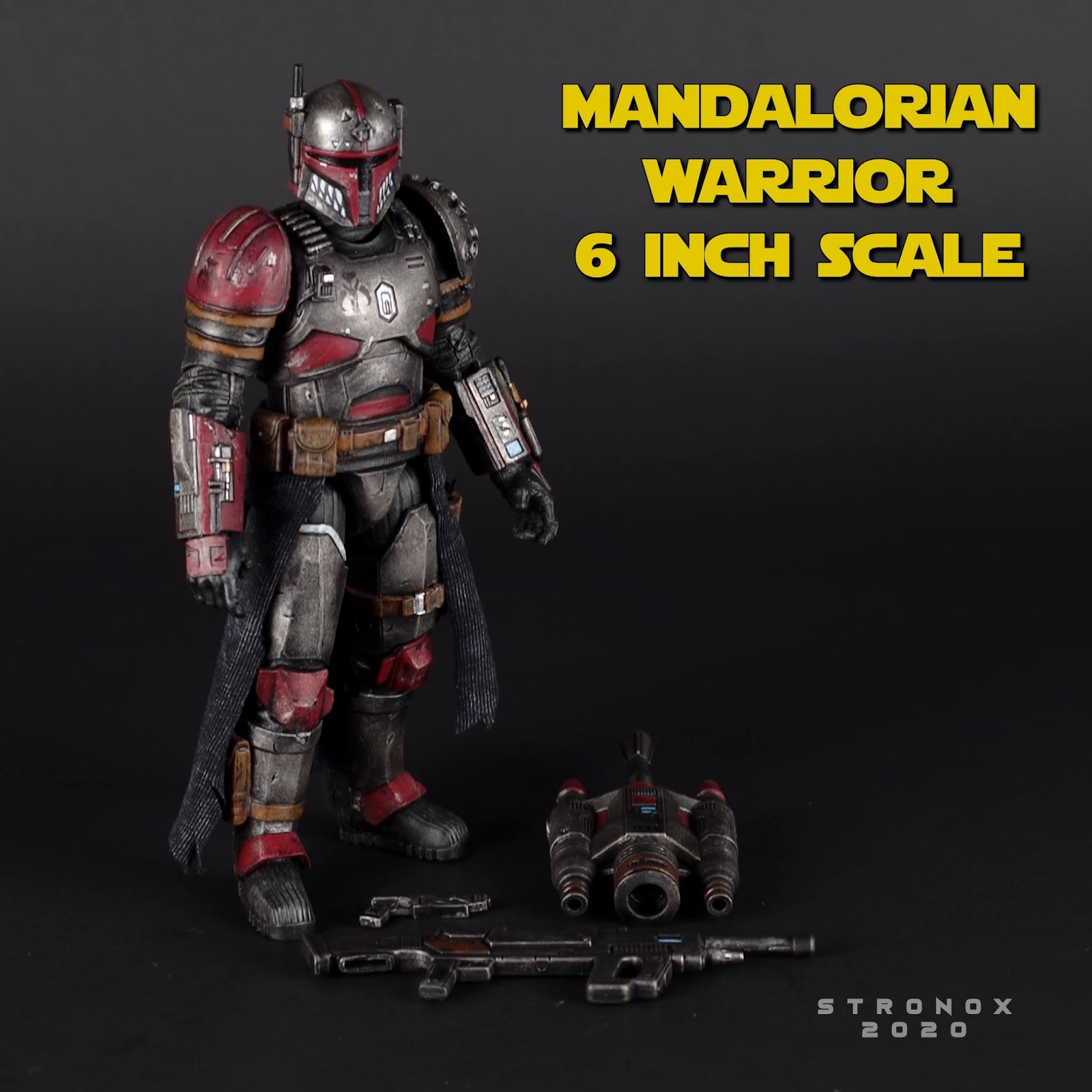 Stronox Custom Figures: Star Wars The Black Series: Mandalorian Warrior