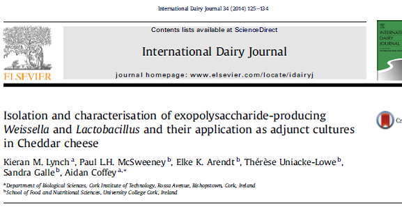 CheeseScience.net: Publication- International Dairy Journal