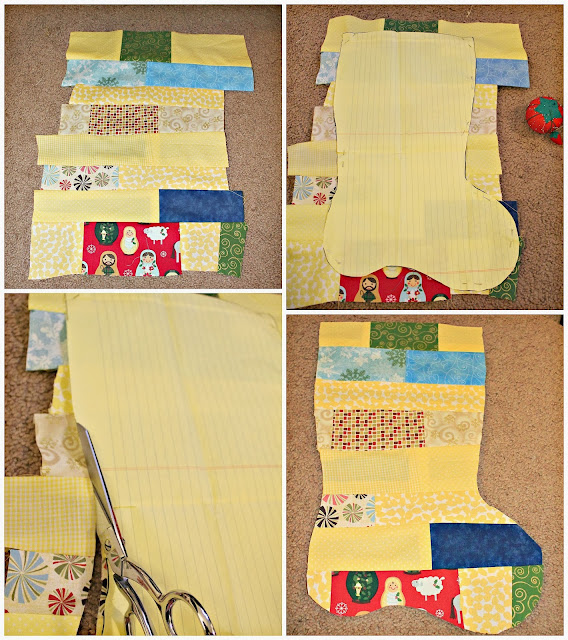 Easy Quilted Christmas Stockings