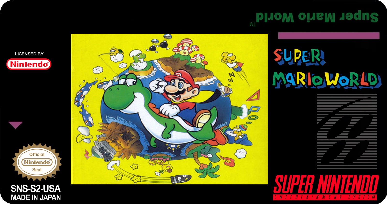 Gamer Labels: Super Mario World