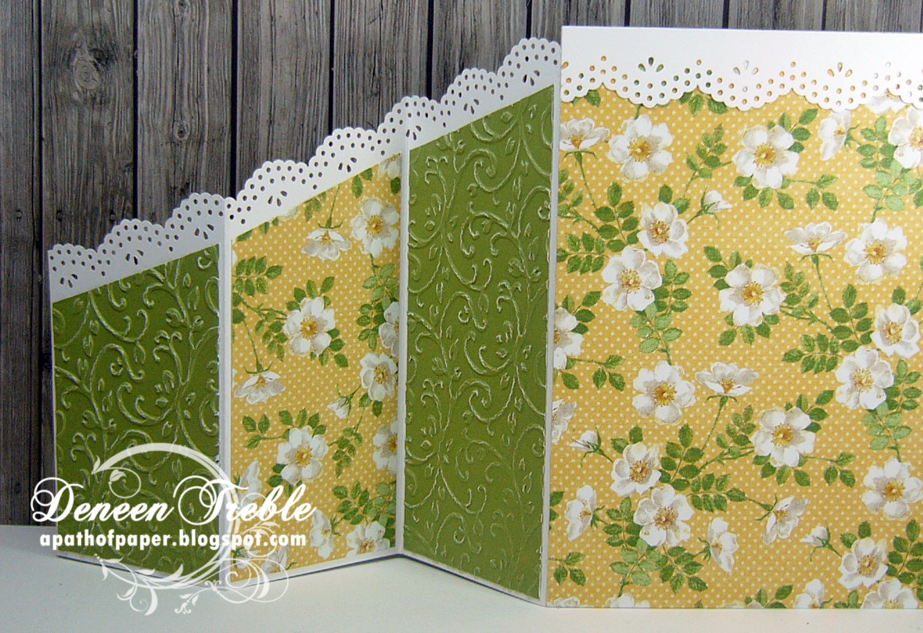 A Path of Paper: Cuttlebug Mania Fun-Fold Card