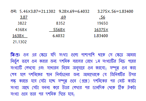 Job Preparation In Bangladesh: Math