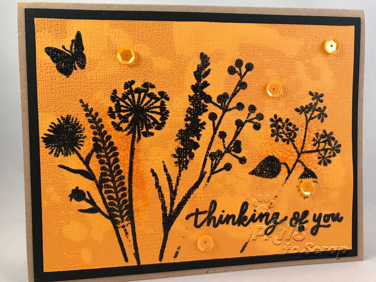 Paws to Scrap: July 2017 - A Year of Card Making Techniques - Bleaching ...