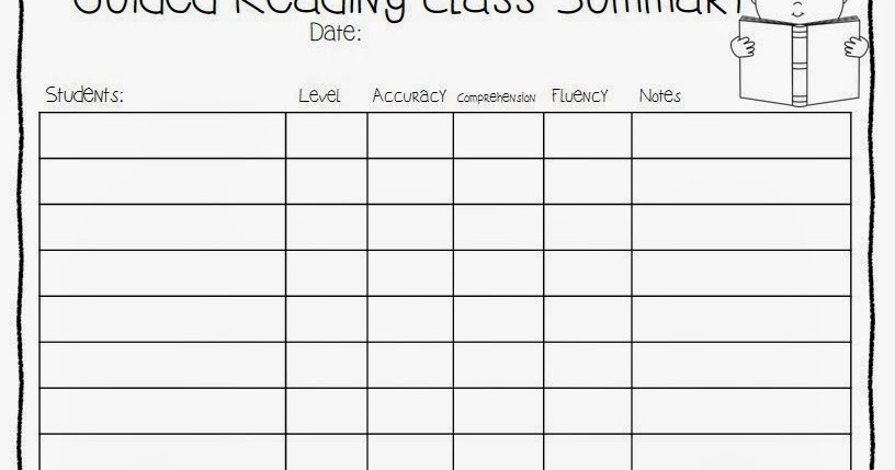 Guided Reading - First Grade Centers and More