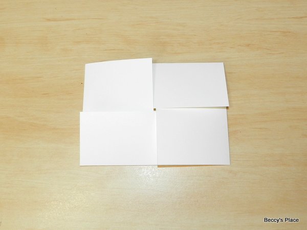 Beccy's Place: Tutorial - Quatro Fold Card