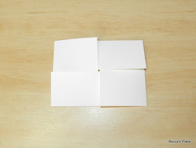 Beccy's Place: Tutorial - Quatro Fold Card