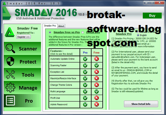 Smadav v10.25 Gratis+Keygen - Brotak Software