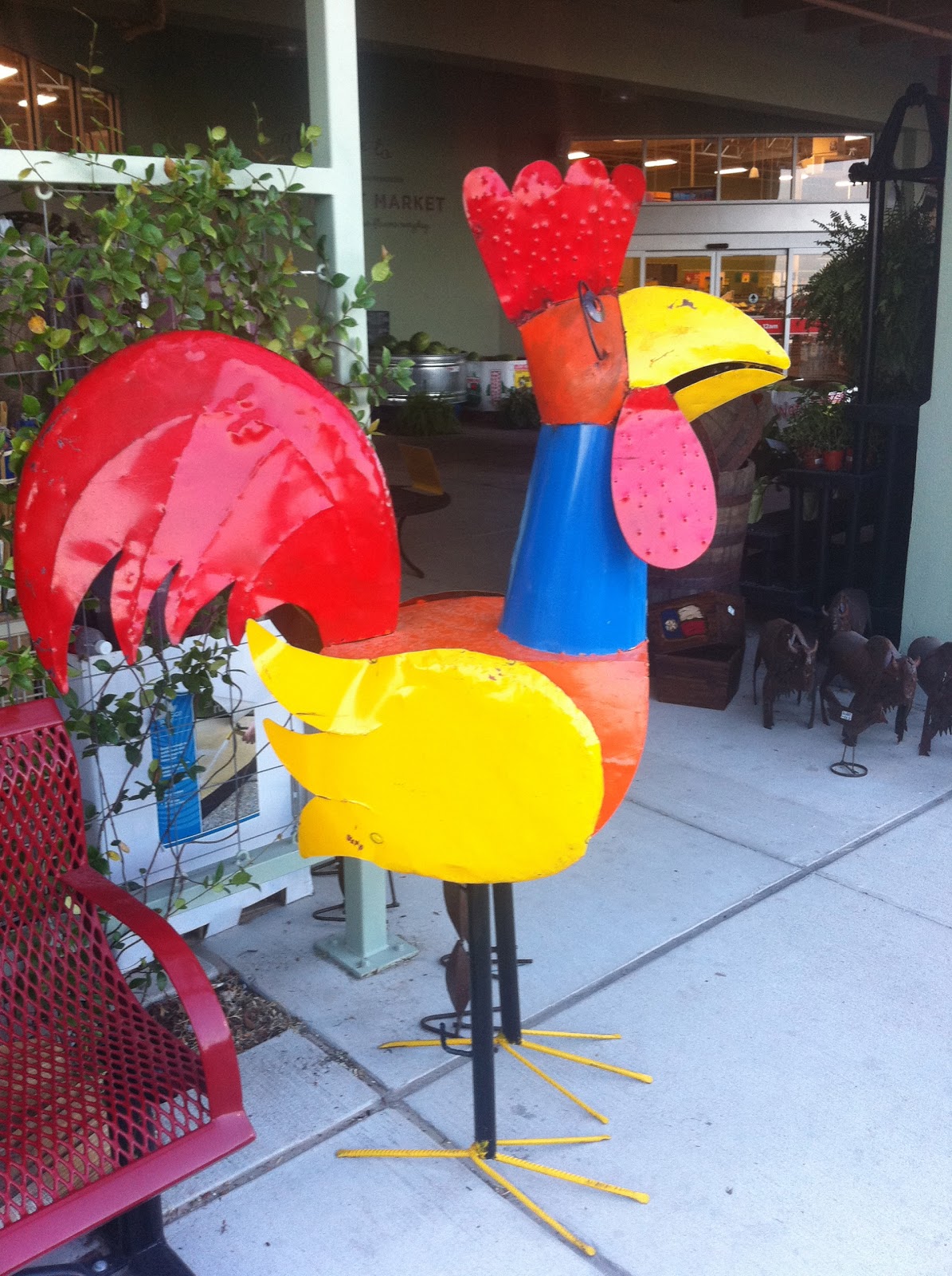 Two Cooks, One Kitchen: Perspective and Big Metal Chickens