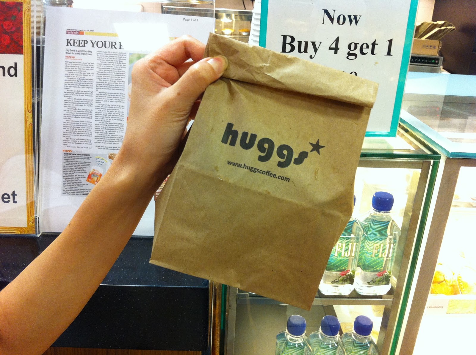 ice cream when the sky is grey: Food Review: huggs coffee & Big Ben's ...