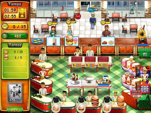 LOS JUEGOS DE ROLYN: Burger Bustle