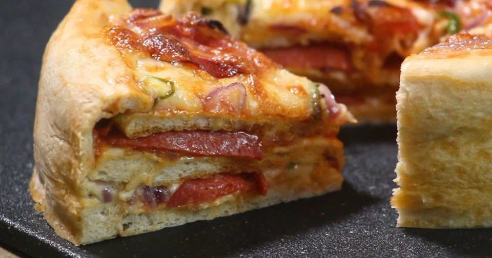 Men's Corner: How to make a Pizza cake