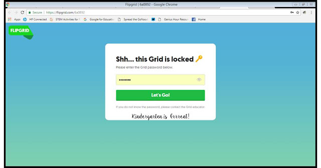 Kindergarten is Grrreat!: Flipgrid in the Kindergarten Classroom
