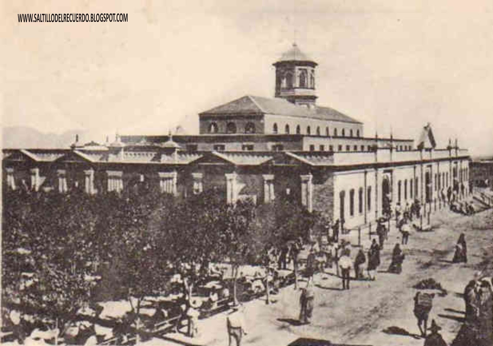 SALTILLO DEL RECUERDO: EL PRIMER MERCADO JUAREZ...!!