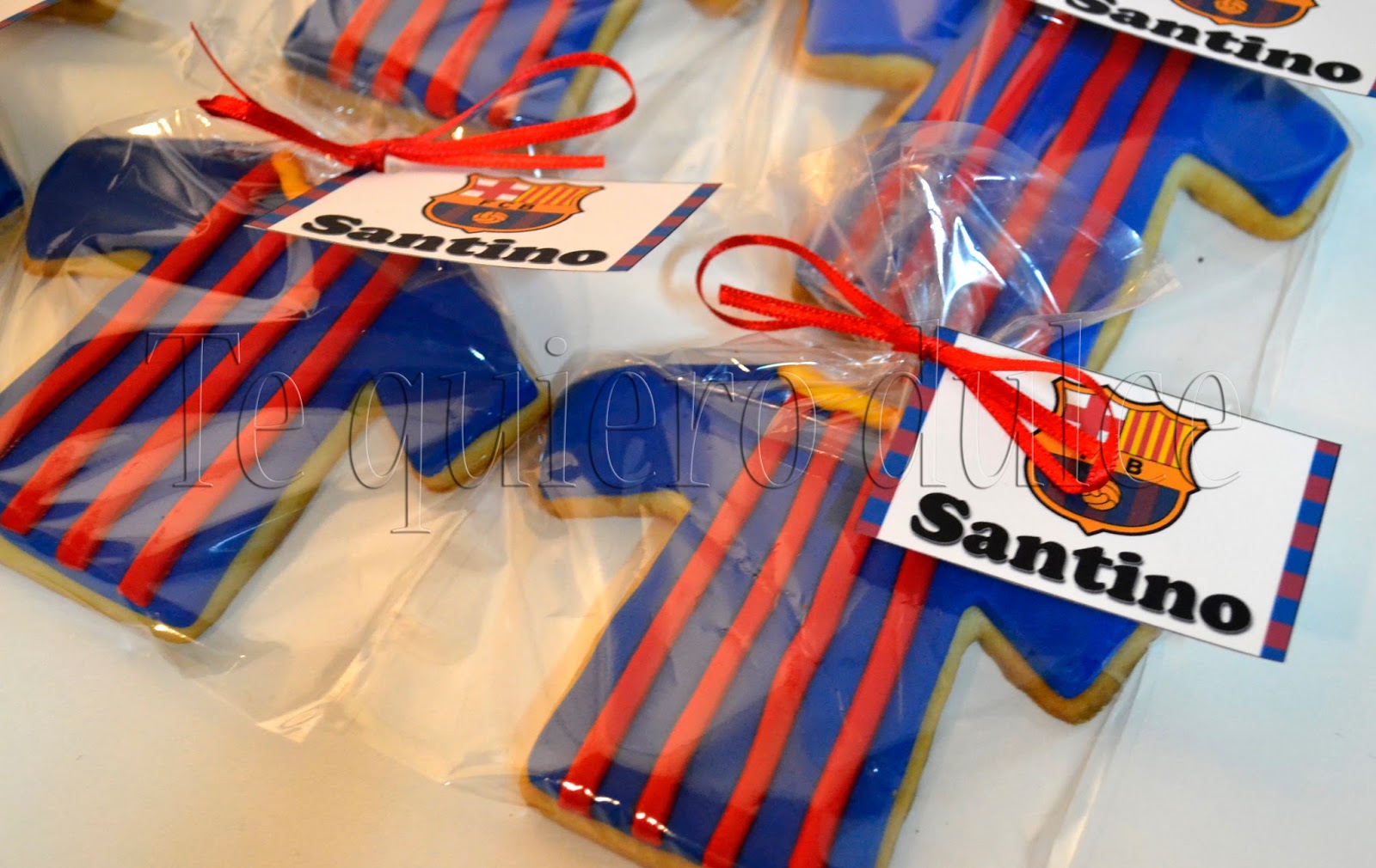 ♥TE QUIERO DULCE♥: Cookies del Barcelona