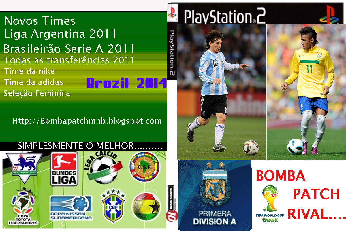 .: BOMBA PATCH 2012 e 2013 ps2