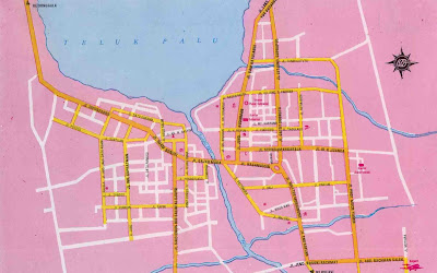 AMAZING INDONESIA: PALU CITY MAP
