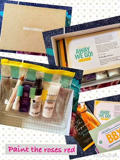 August Birchbox - Paint the Roses Red