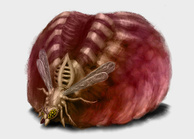 James Barrow Computer Games Arts Blog: Insectoid Character Design 2