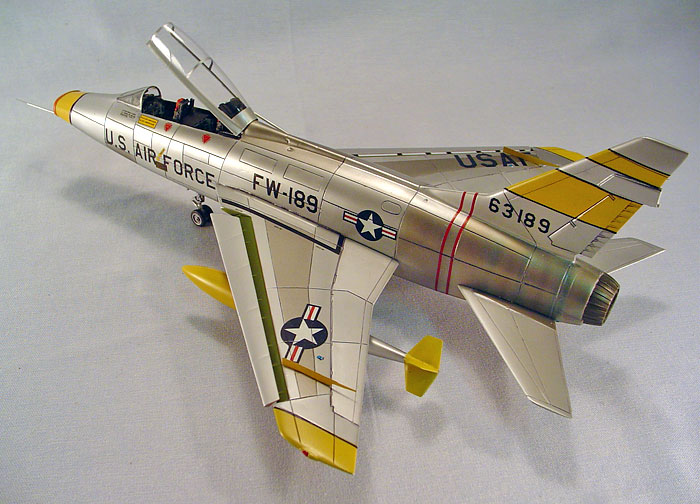 Oldsarges Aircraft Model blog: War Eagle 1/48 F-100F conversion for ...