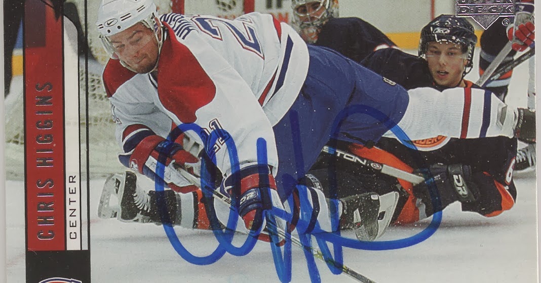 Hell's Valuable Collectibles: Chris Higgins Autographed Card