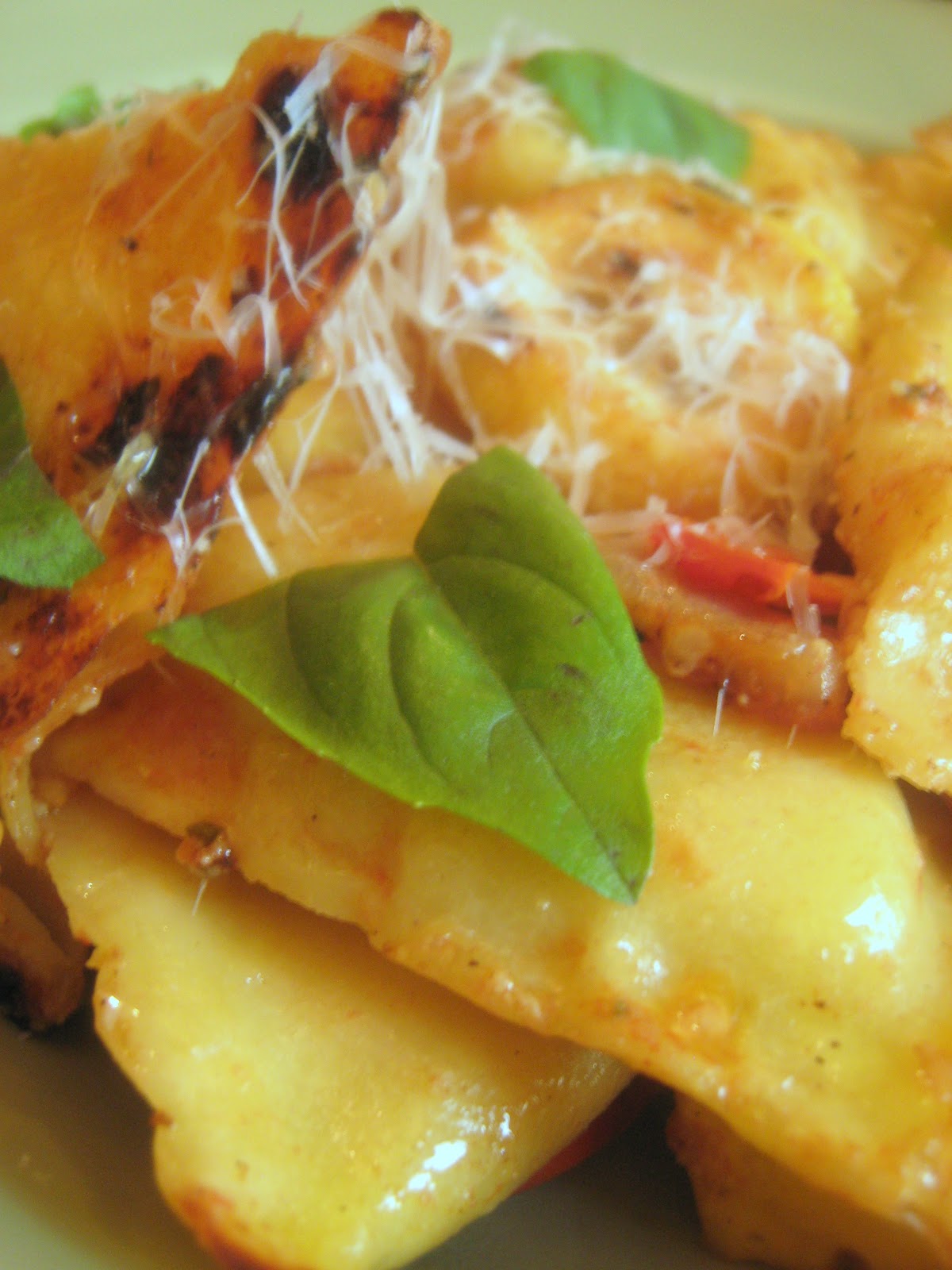 Rindy Mae: Grilled Ravioli with Garden Veggies