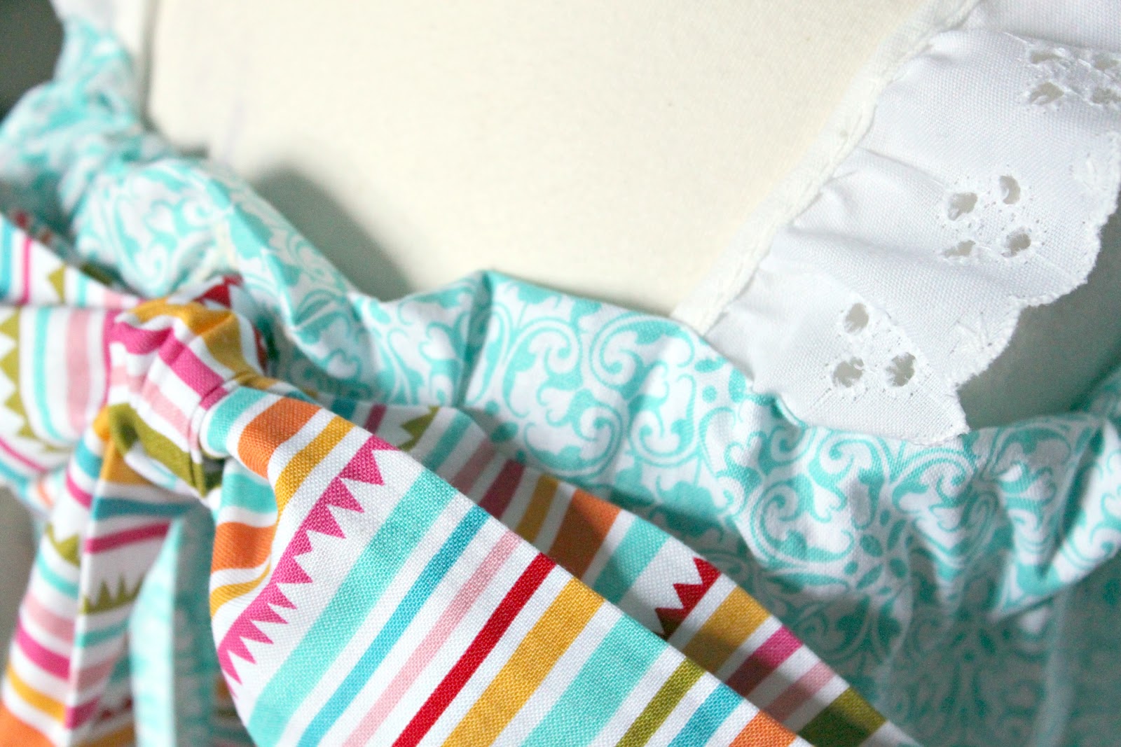 Happy Day Big Bow Dress ~ Pattern and Tutorial - The Cottage Mama