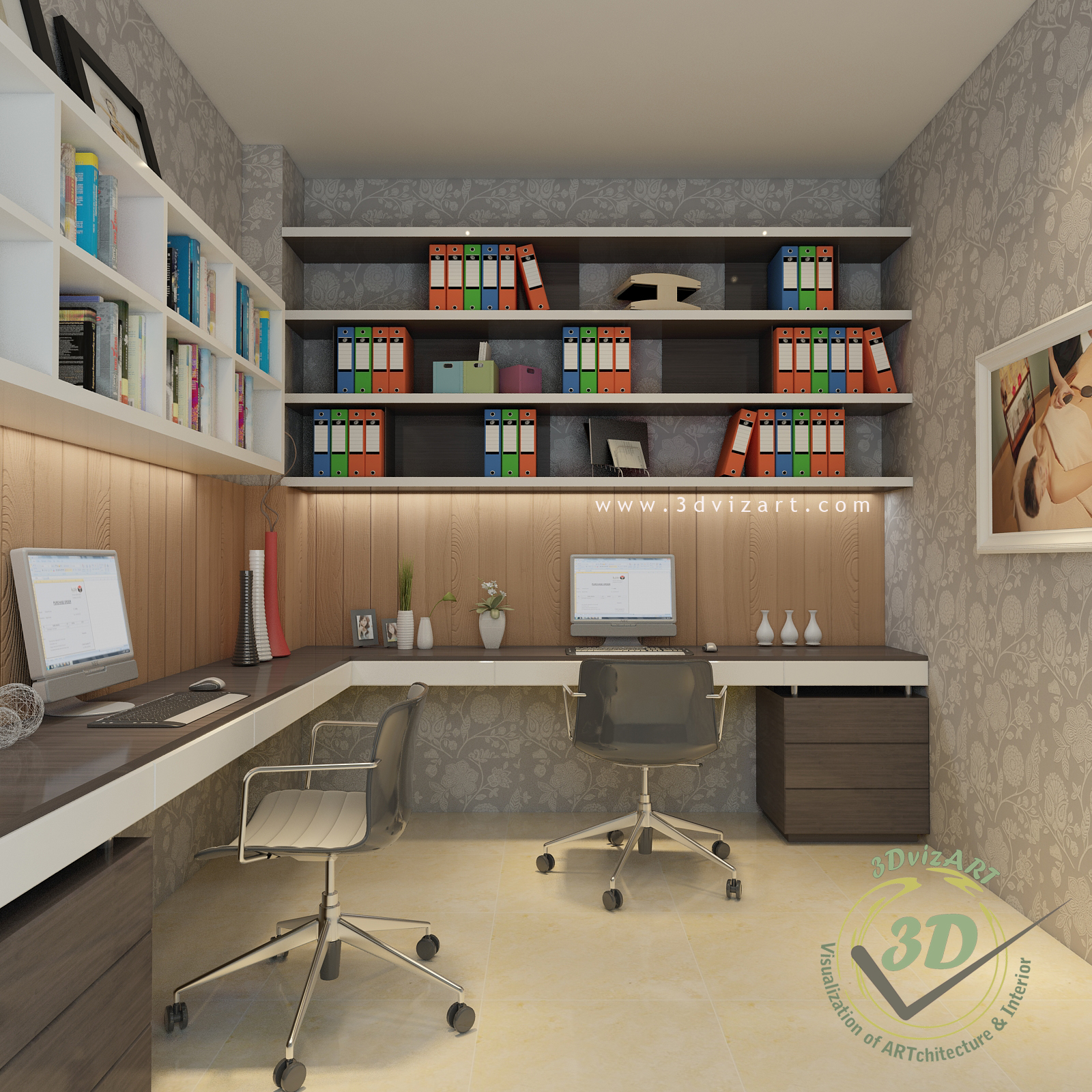 Administration Office | 3DvizART studio ARTchitecture & interior