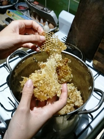 Sustainaburbia: How to refine Bee's Wax; from sticky mess to clean and ...