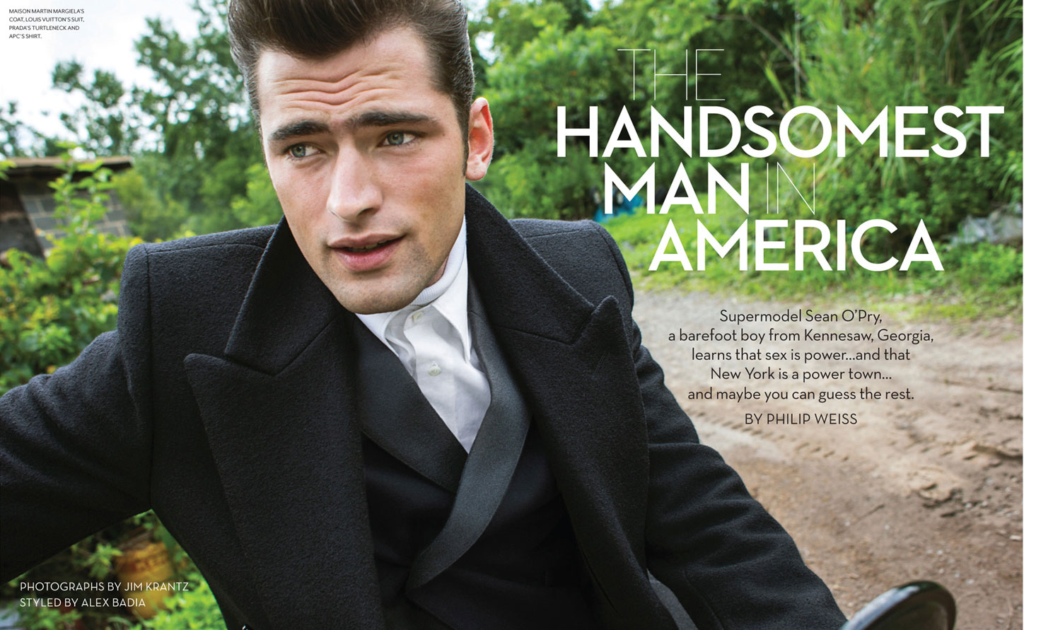 EDITORIAL: The Handsomest Man In America