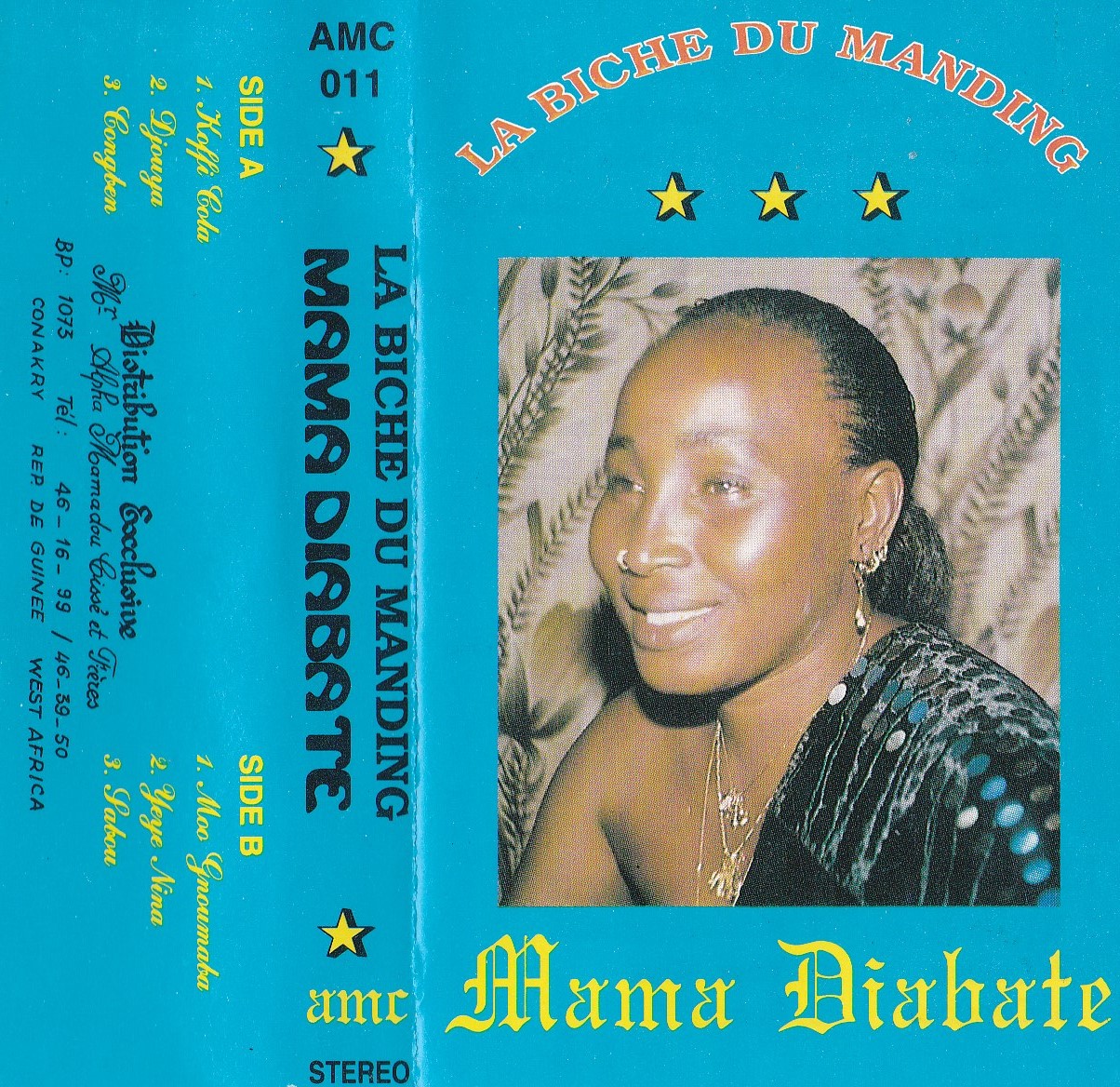 Mangue Music: Mama Diabate - La Biche du Manding (1993, K7)