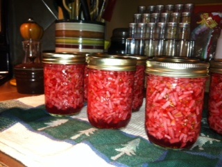 Rockin' the Kitchen: Relishing the spring produce