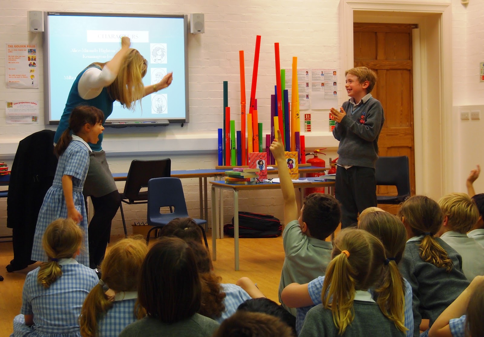 Jacqueline Harvey: Hurlingham School