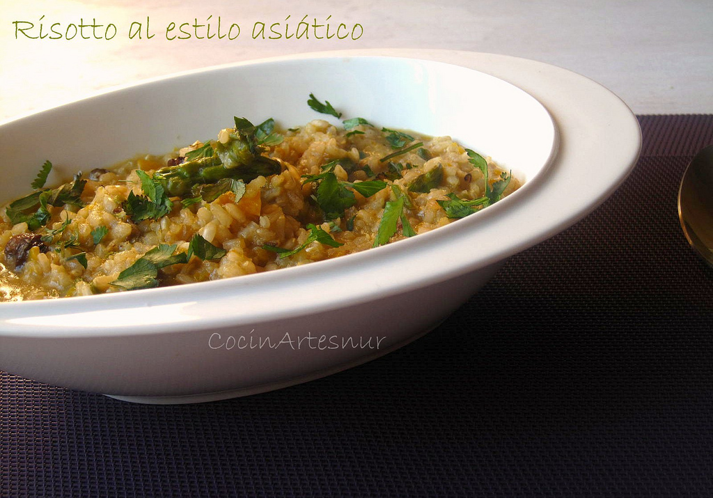 CocinArte: Risotto al estilo asiático