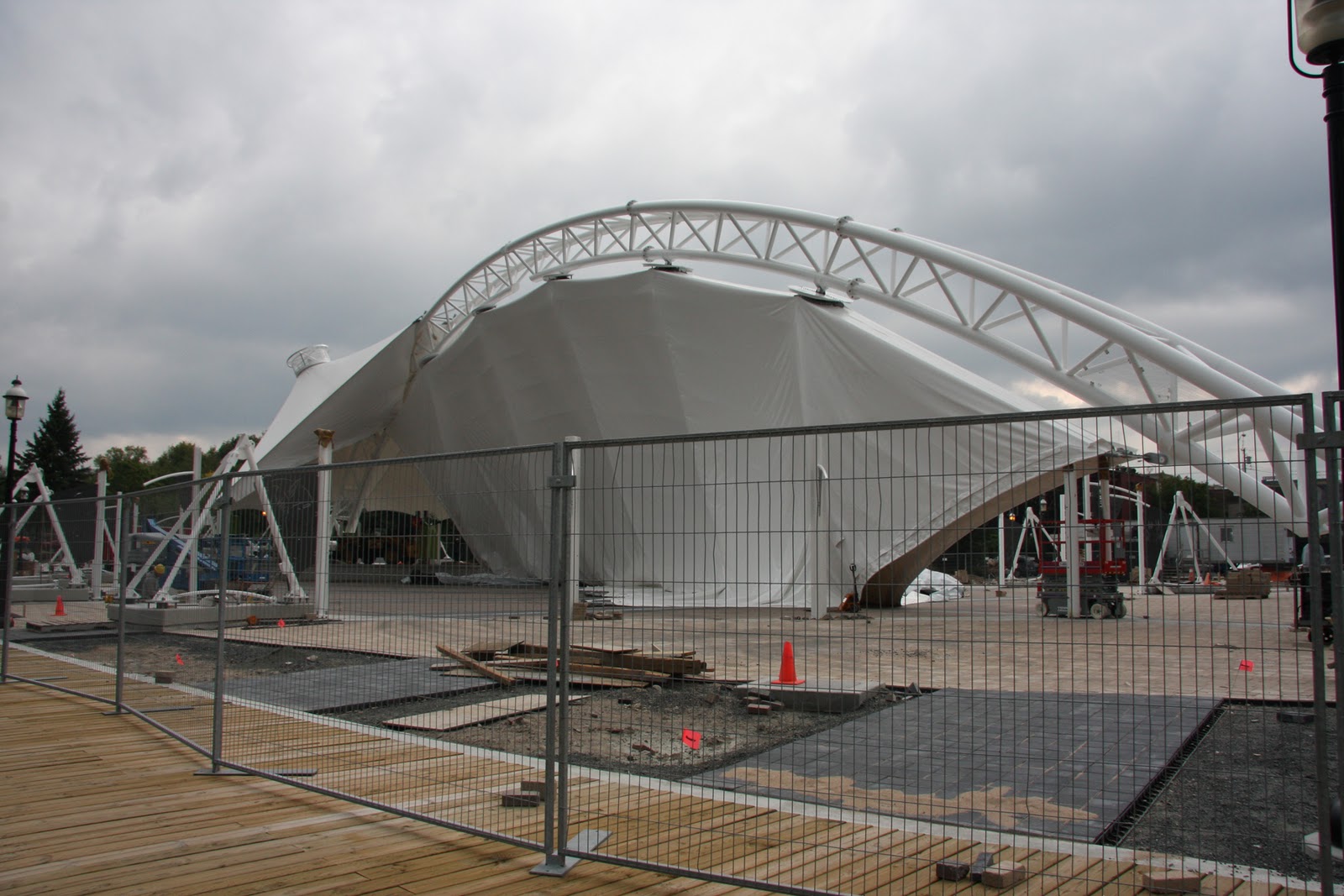 Ontario's Sunset Country: Grand Opening of the HarbourDome Tonight