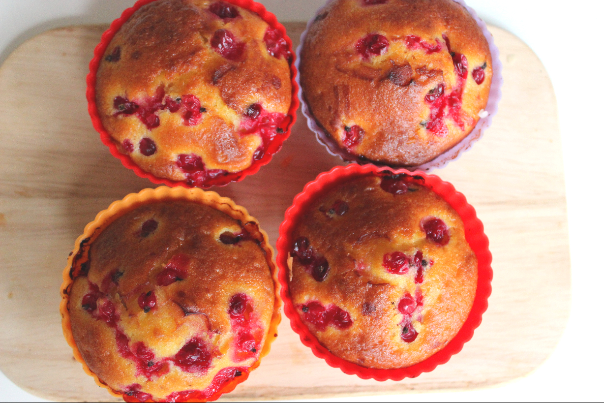 ..su Karamele..: Keksiukai su raudonaisiais serbentais