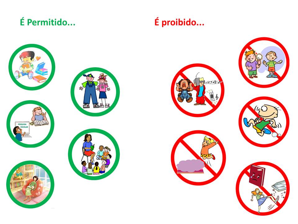 Biblioteca do CEU Azul da Cor do Mar: Regras Básicas