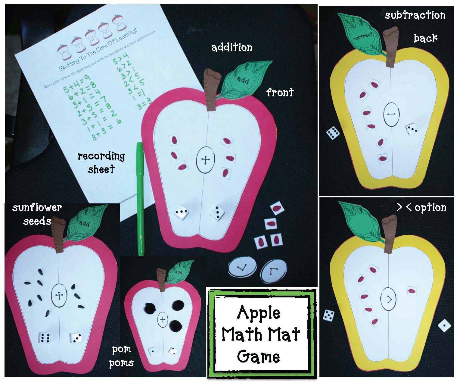 Apple-Themed Math Games | Classroom Freebies | Bloglovin’
