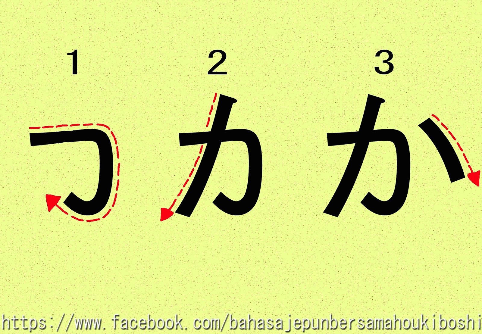 MARI BELAJAR BAHASA JEPUN BERSAMA HOUKI BOSHI: CARA MENULIS HIRAGANA ...