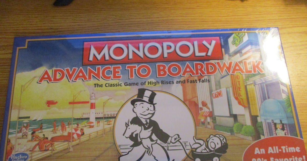 Missy's Product Reviews : Monopoly Advance To Boardwalk From Winning ...