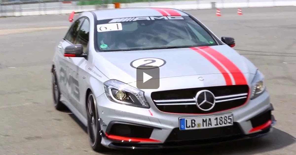 This Modified Mercedes A45 AMG Makes an Awesome Noise! [VIDEO ...