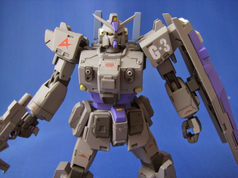 Custom Build: HGUC 1/144 Blue Destiny Unit 3 "G-3 Colors"