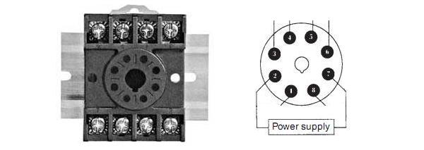 Foto Gambar Pengkoneksian / Penyambungan Rangkaian Kontaktor