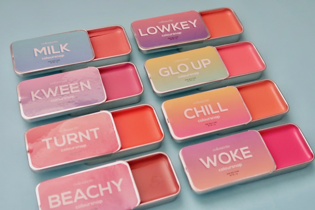 Colourette Coloursnap: All The Swatches!