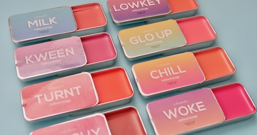 Colourette Coloursnap: All The Swatches!