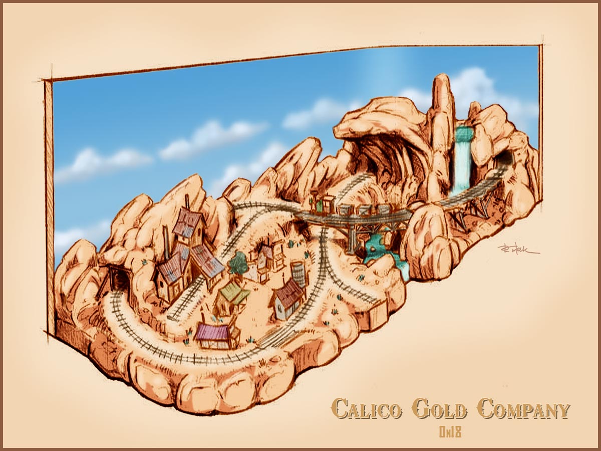 Thunder Mesa Mining Co.: Planning Calico: A Portable On18 Layout