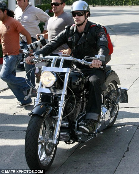 the man cave: Celebrities & Motorcycles